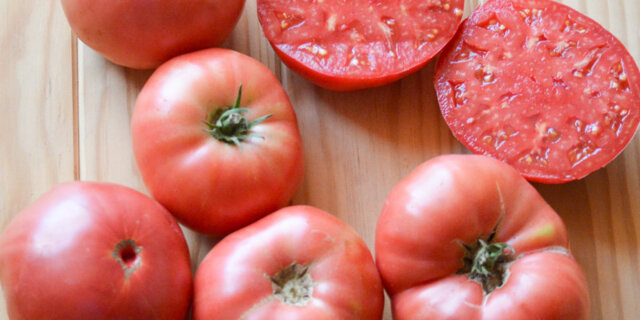 Heirloom Ponderosa Pink Tomatoes Organic Seeds