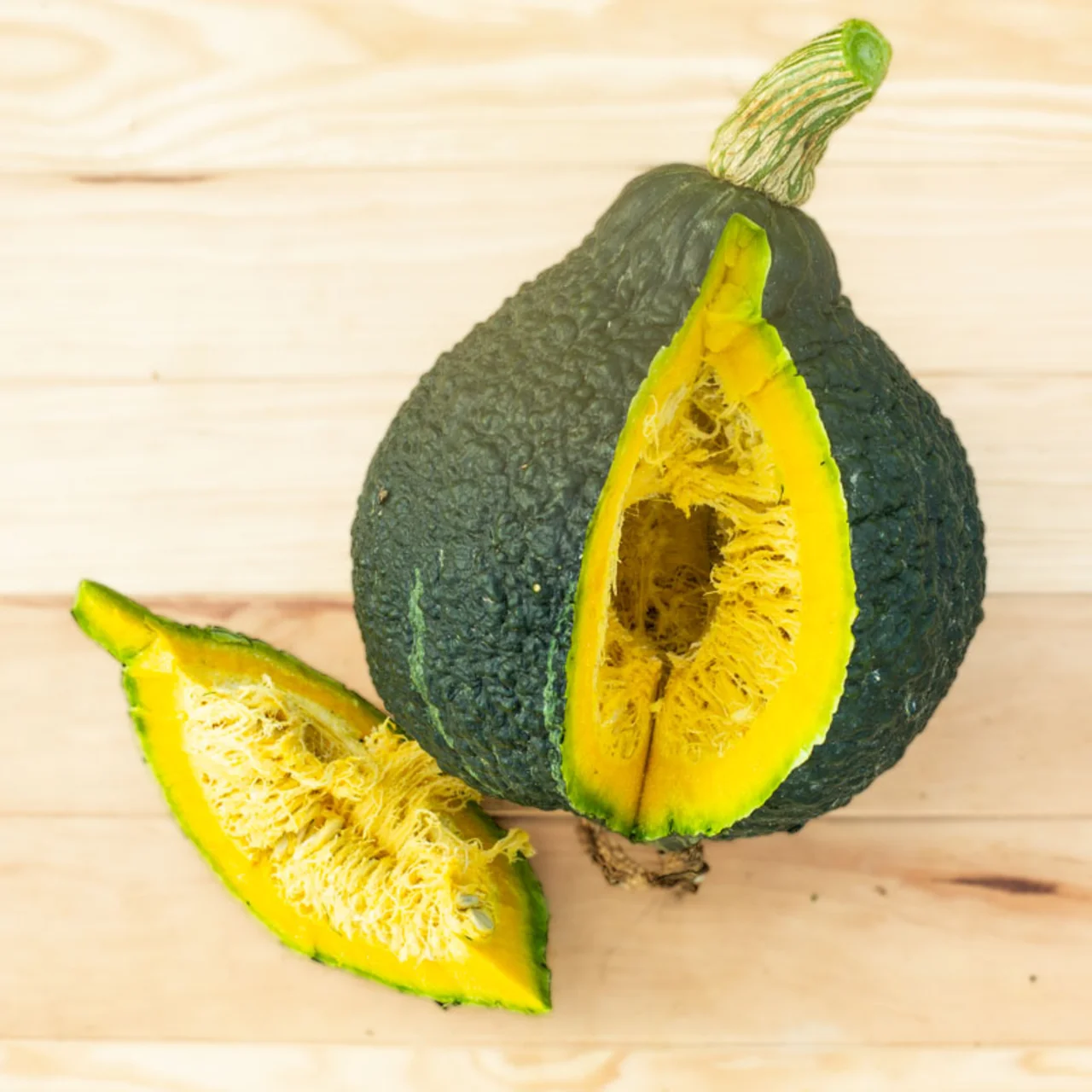 Heirloom Warty Green Hubbard Maxima squash Organic Seeds