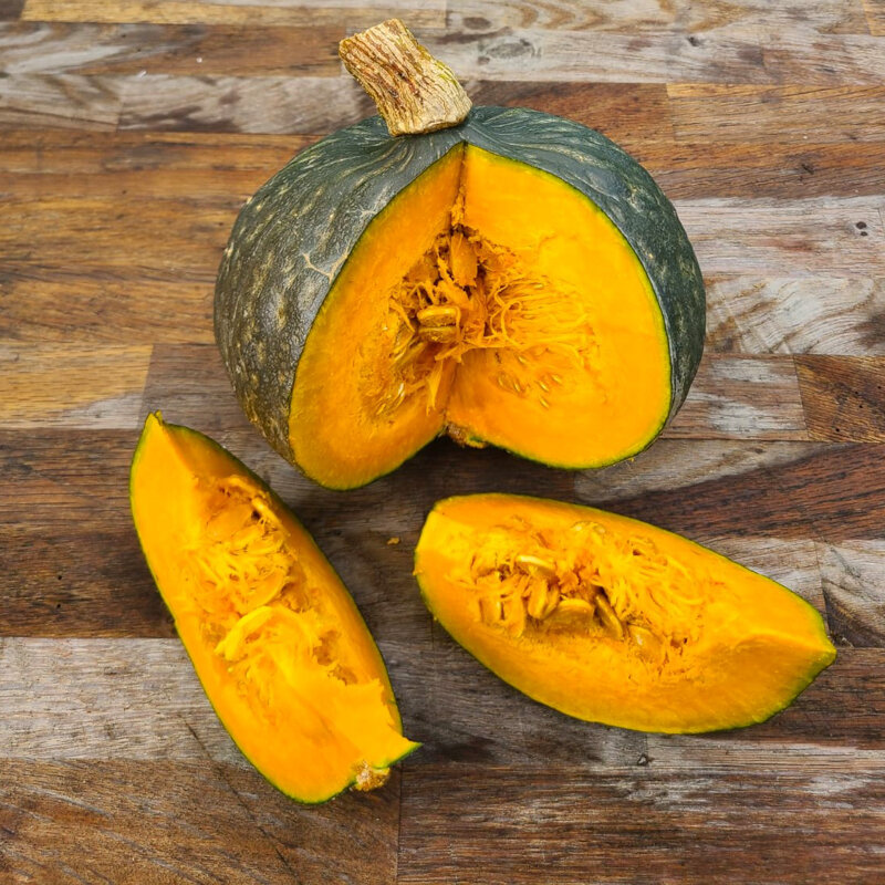 Heirloom Mikoshi Maxima squash Organic Seeds